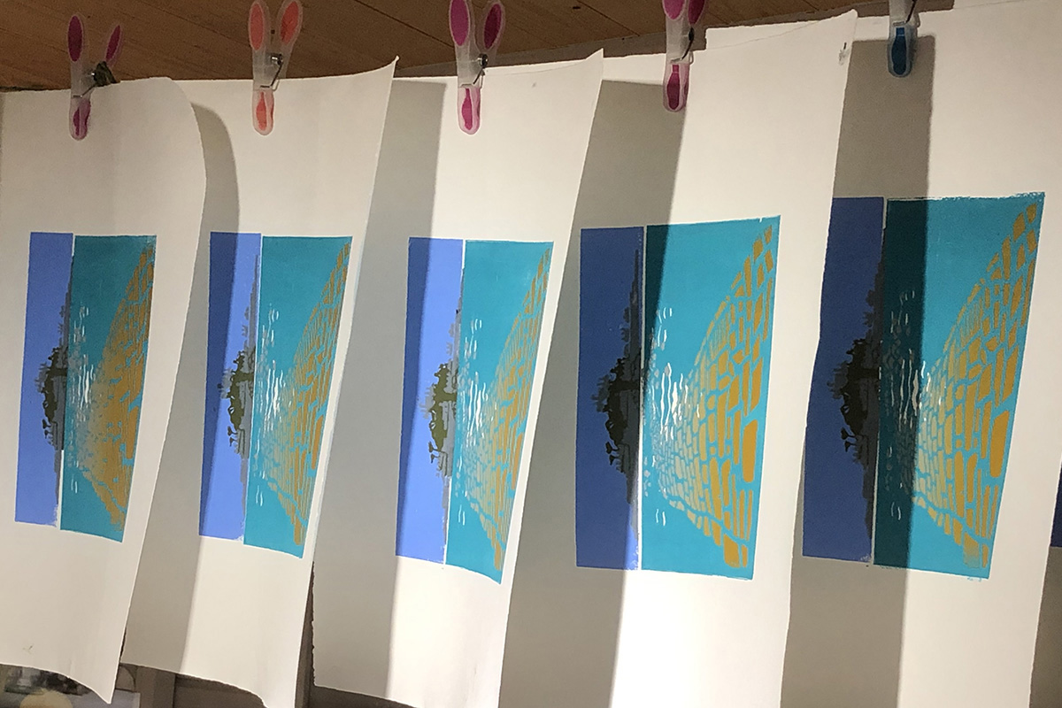 Shaun Forward Artist, urban sketcher & printmaker in Dorset.